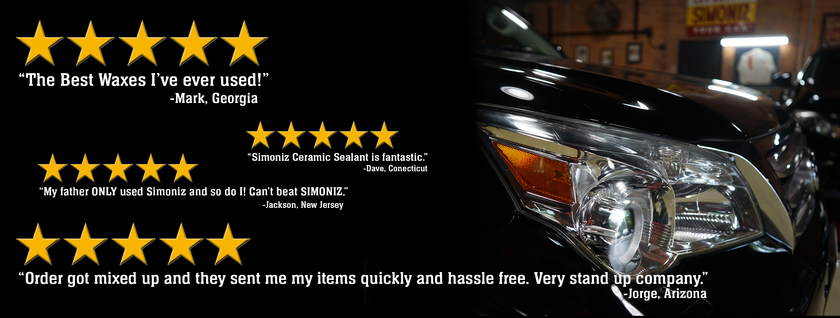 Car Washing - Car Detailing Products | The Simoniz Garage